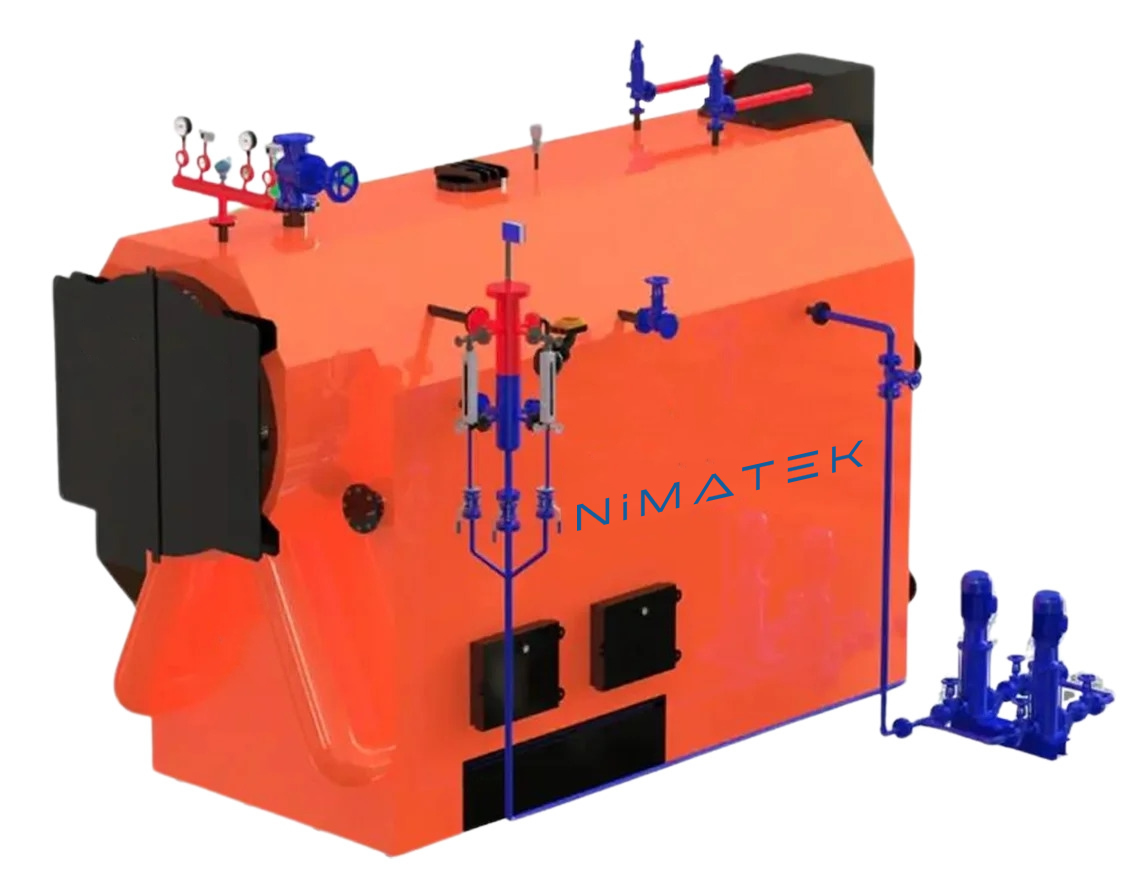 Hybrid Series - Solid Fuel Steam Boiler | Nimatek Technology