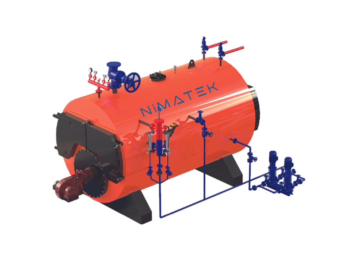 Storm Series - Liquid Gas Fuel High Pressure Steam Boiler | Nimatek Technology