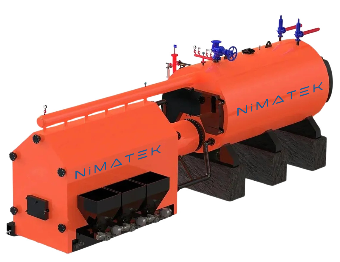 Volcano Series - Solid Fuel Steam Boiler | Nimatek Technology